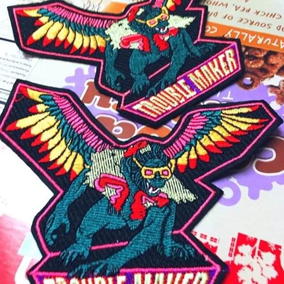 Accessories | 2pack Flying Monkey Badges Wizard Of Oz Patches ...